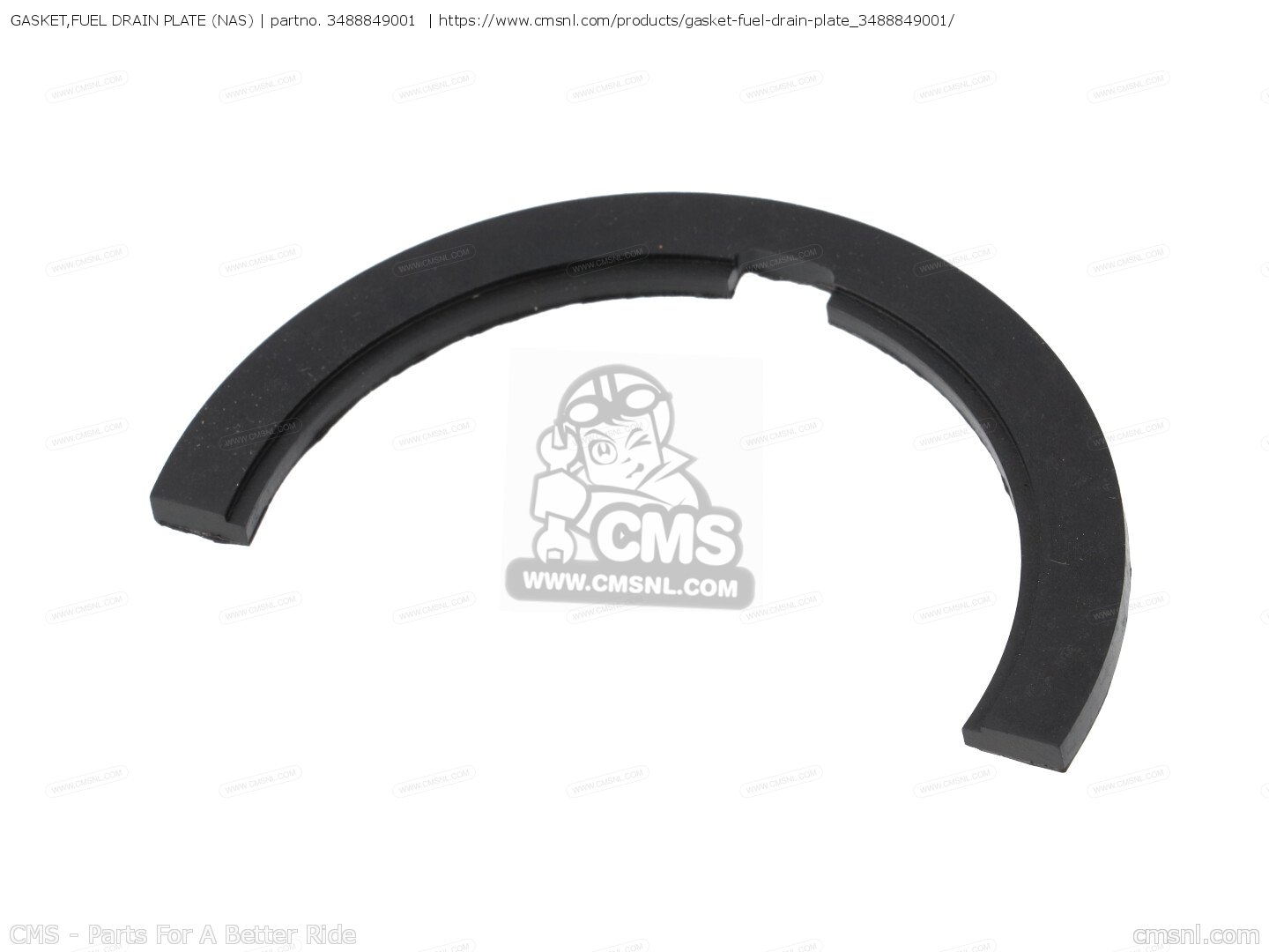 3488849001: GASKET,FUEL DRAIN PLATE Suzuki - buy the 34888-49001 at CMSNL