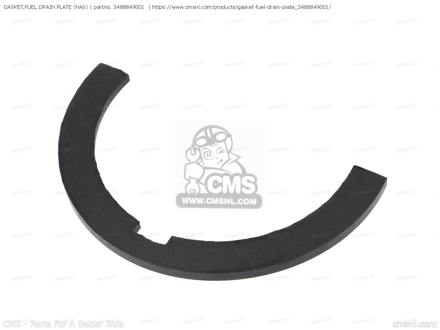 3488849001: GASKET,FUEL DRAIN PLATE Suzuki - buy the 34888-49001 at CMSNL