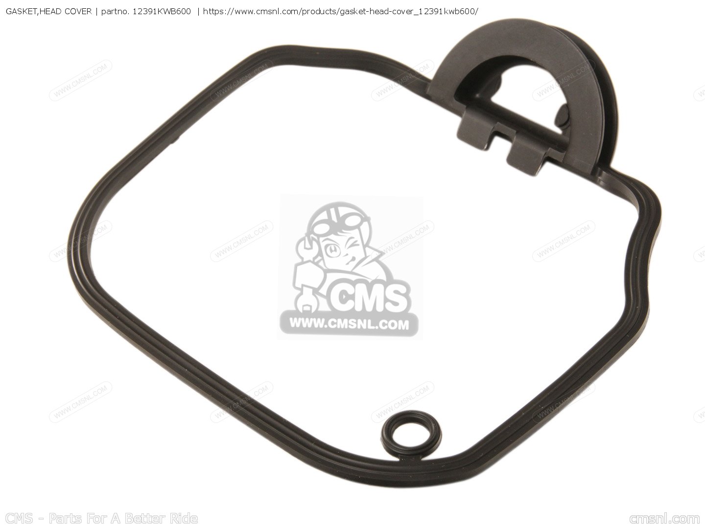 12391KWB600: GASKET,HEAD COVER (NAS) Honda - buy the 12391-KWB-600 at CMSNL