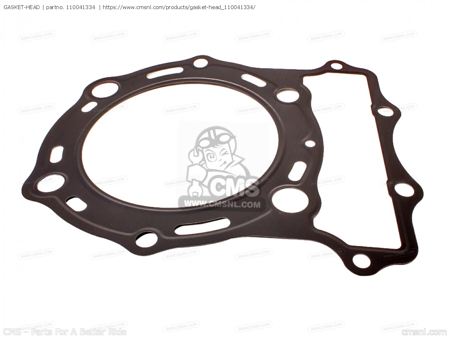 110041334: GASKET-HEAD (NAS) Kawasaki - buy the 11004-1334 at CMSNL