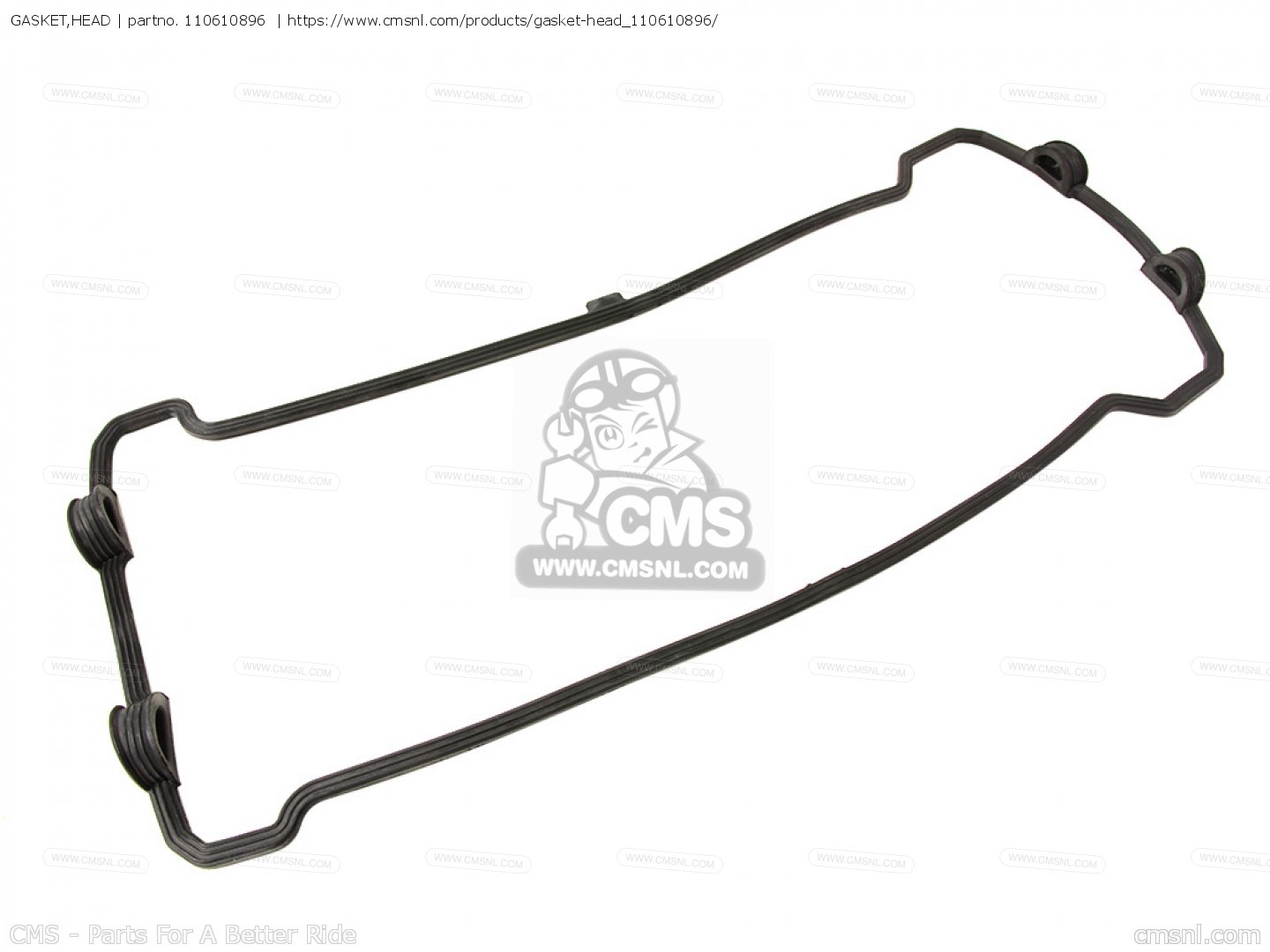 110610896: GASKET,HEAD (NAS) Kawasaki - buy the 11061-0896 at CMSNL