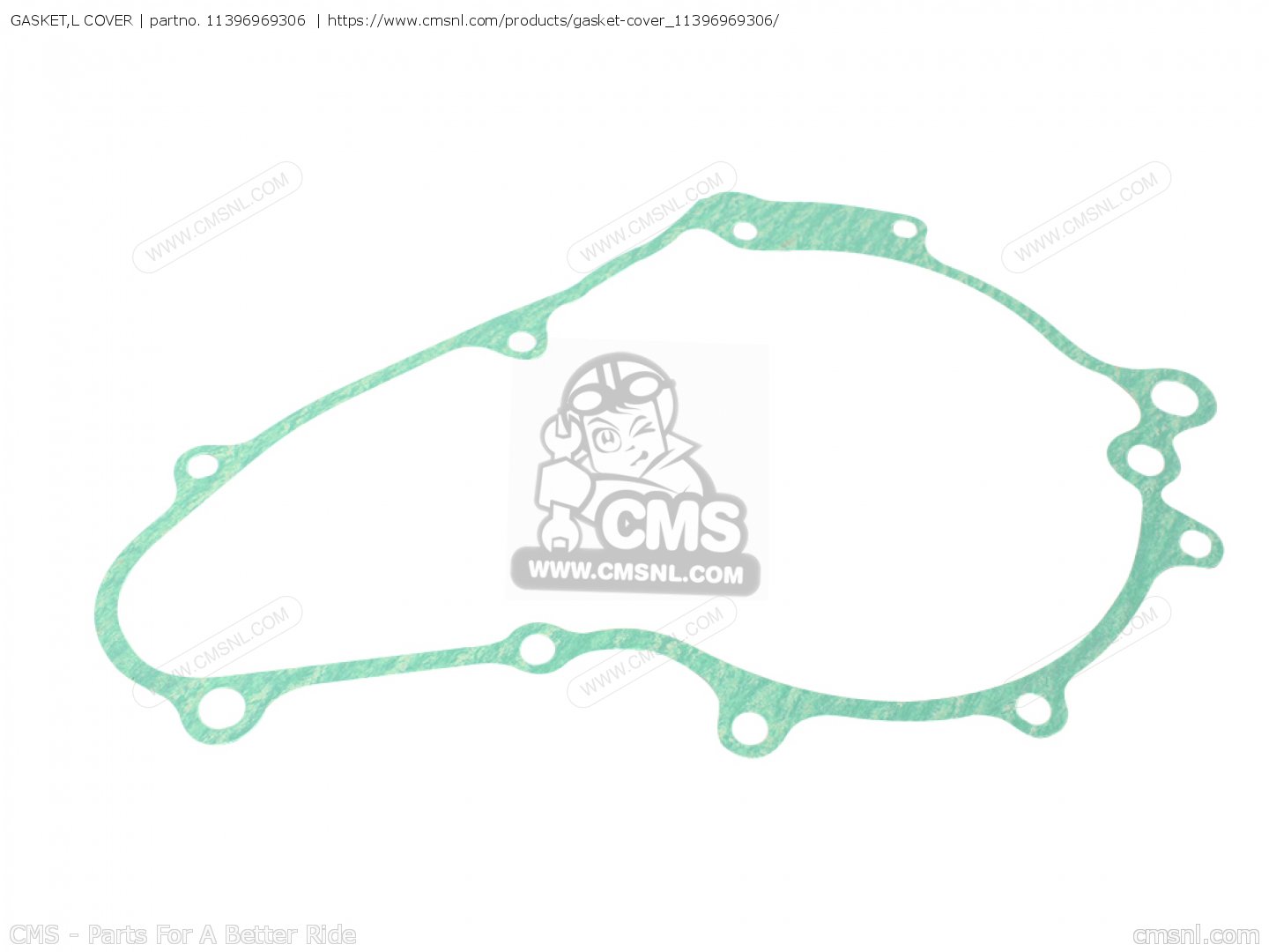 11396969306: Gasket,l Cover (nas) Honda - buy the 11396-969-306 at CMSNL