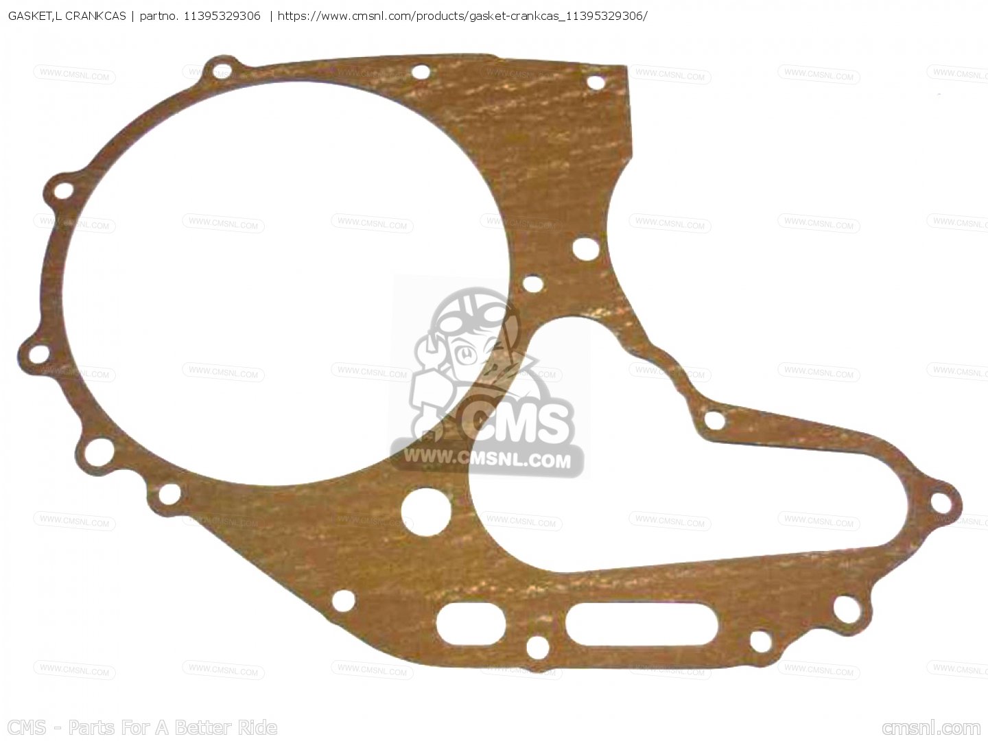 11395329306: Gasket,l Crankcas (nas) Honda - buy the 11395-329-306 at CMSNL