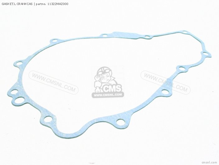 11322MAZ000: GASKET,L CRANKCAS (NAS) Honda - buy the 11322-MAZ-000 at CMSNL