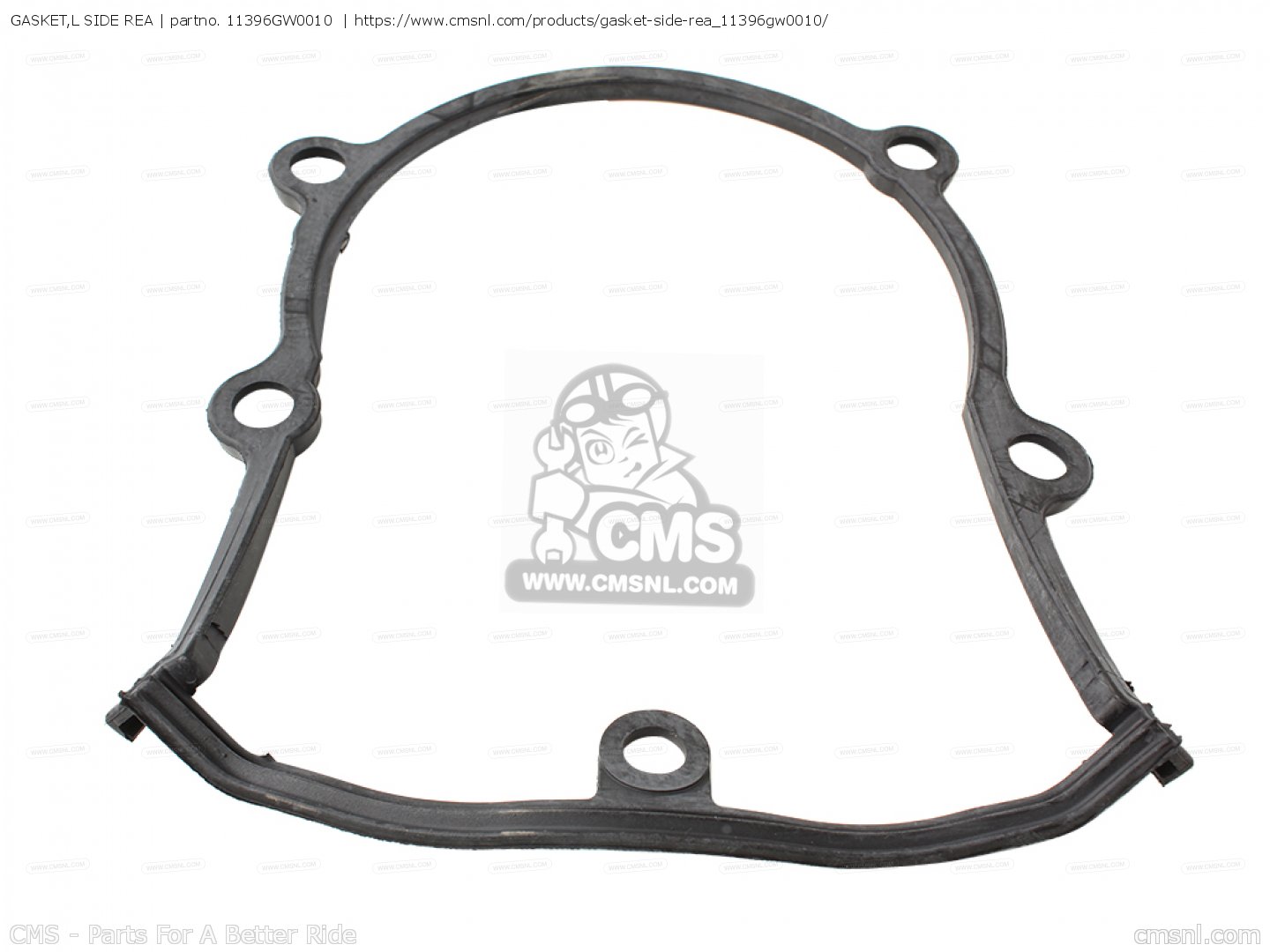11396GW0010: GASKET,L SIDE REA (NAS) Honda - buy the 11396-GW0-010 at CMSNL