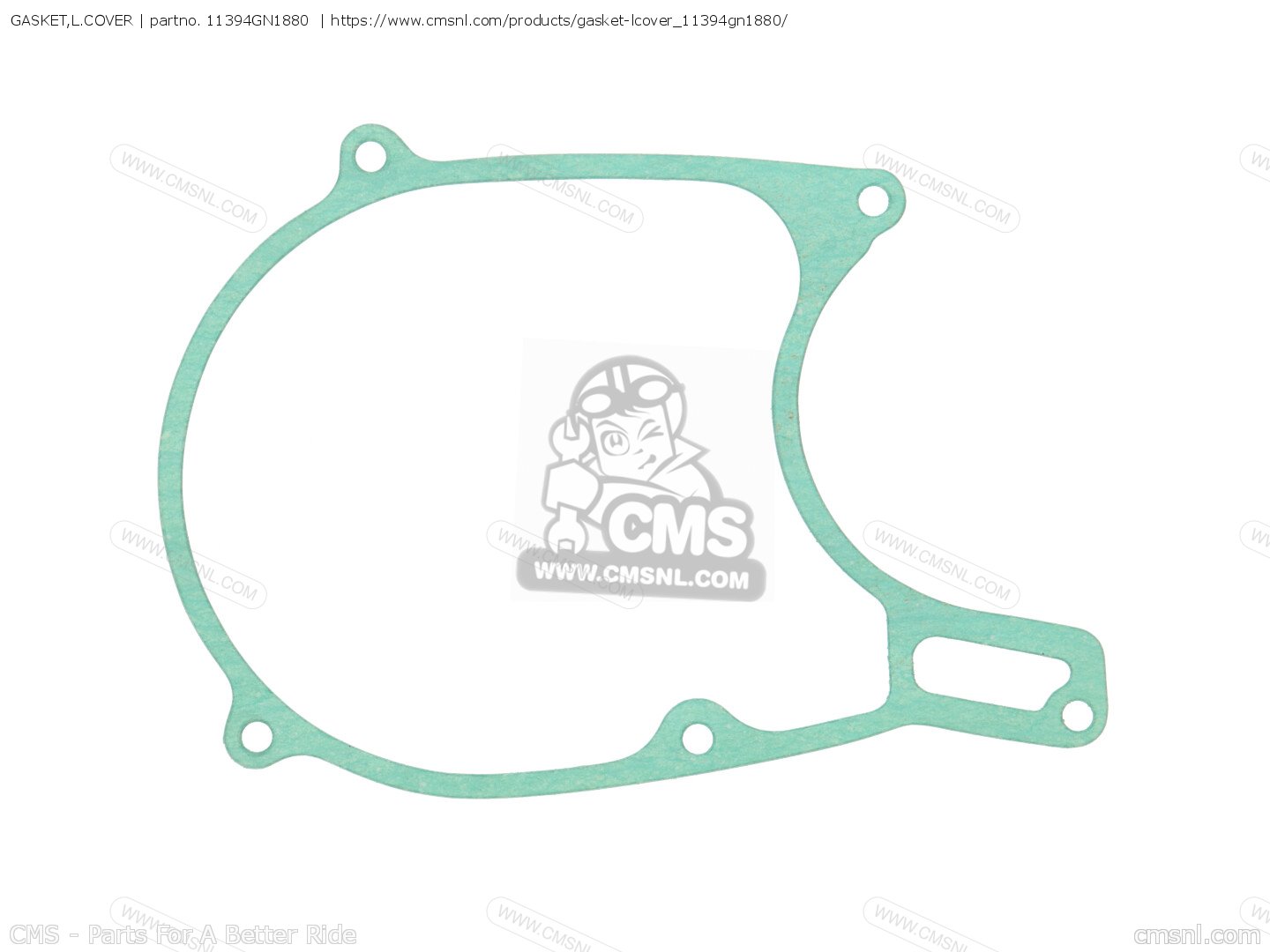 GASKET,L.COVER for Honda - order at CMSNL