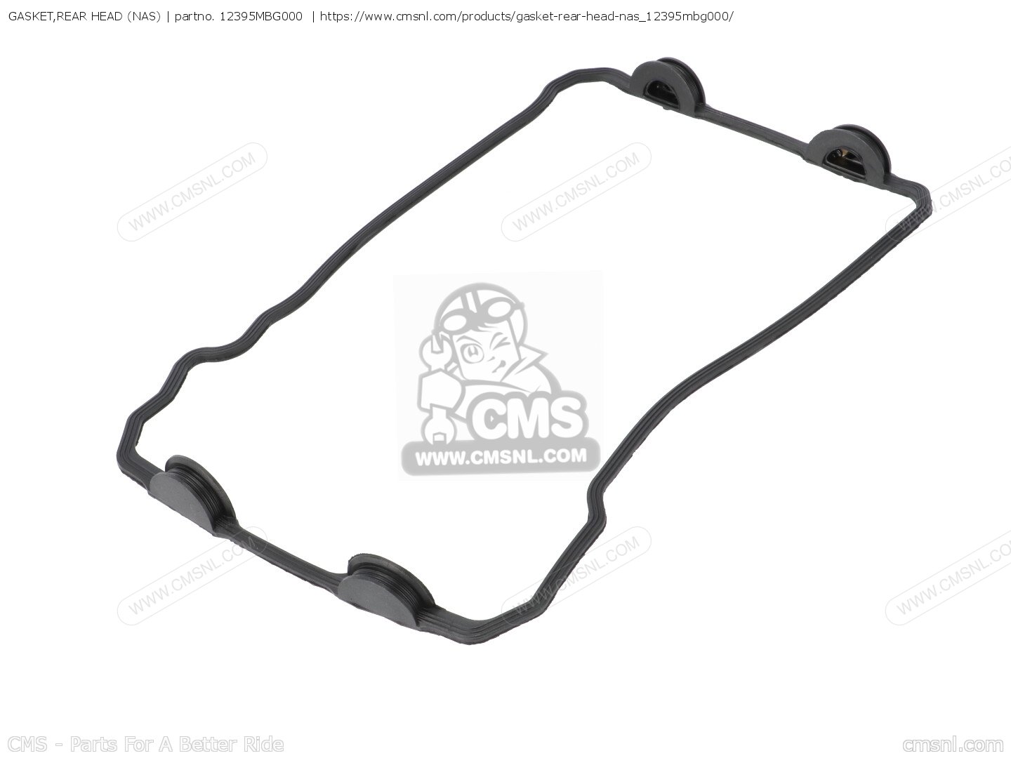 12395MBG000: Gasket,rear Head (nas) Honda - buy the 12395-MBG-000 at CMSNL