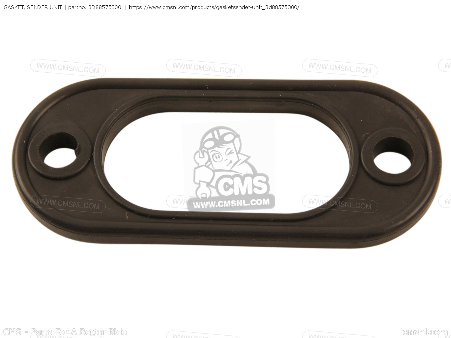 3D88575300: Gasket, Sender Unit (nas) Yamaha - buy the 3D8-85753-00-00 ...