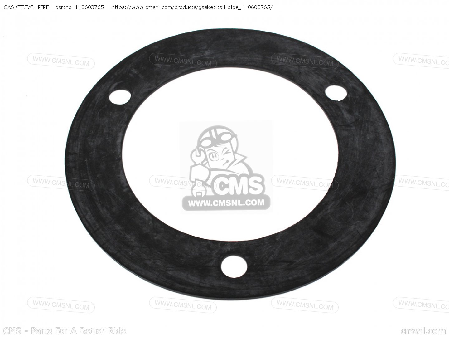 110603765: GASKET,TAIL PIPE (NAS) Kawasaki - buy the 110603765 at CMSNL