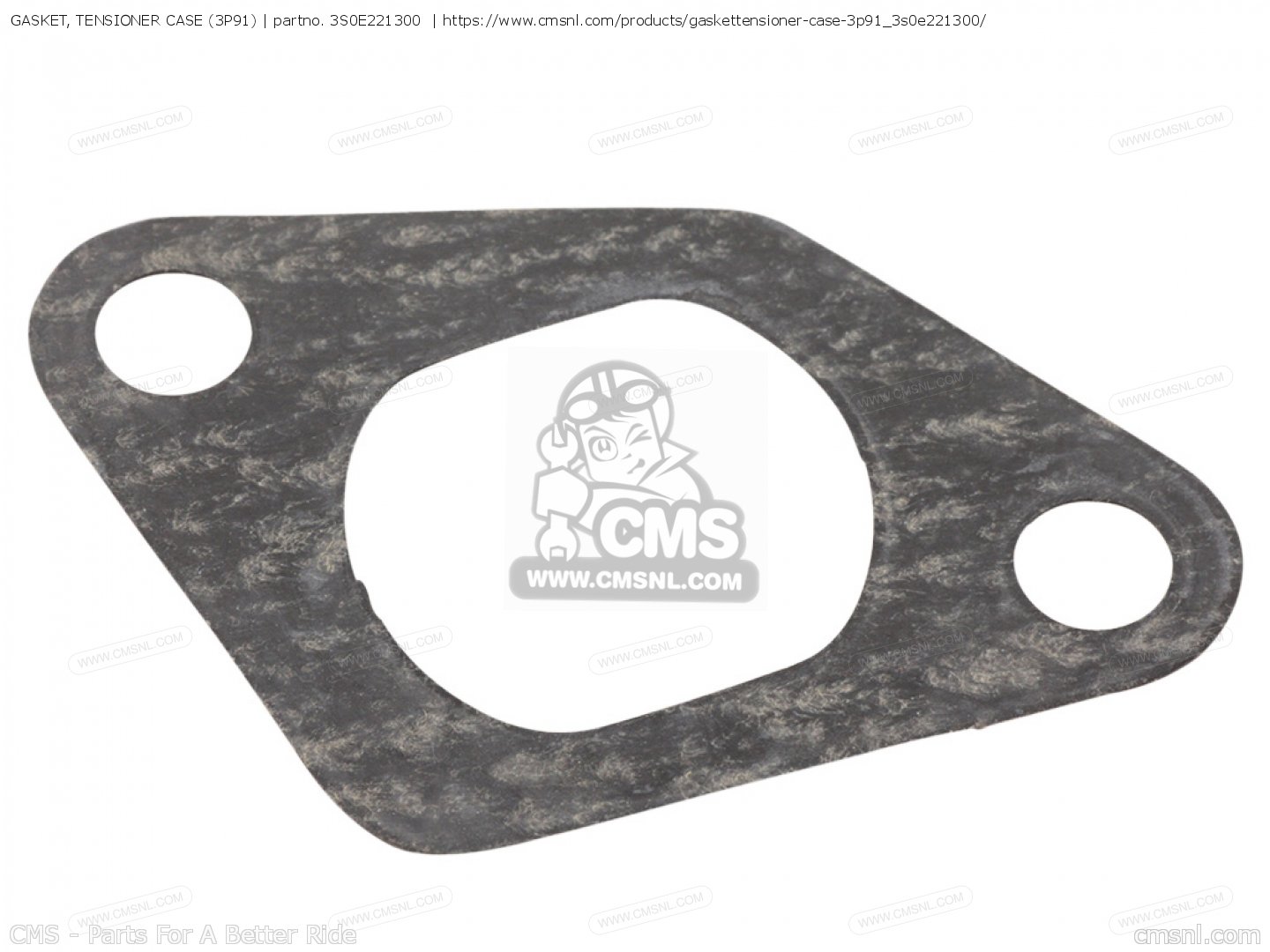 3S0E221300: Gasket, Tensioner Case (3p91) (nas) Yamaha - buy the 3S0 ...