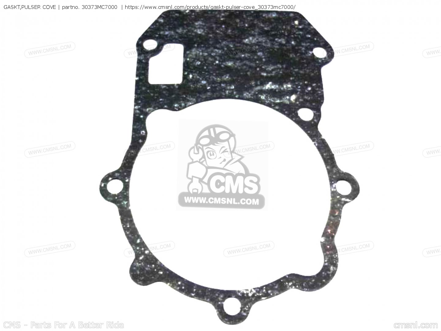 30373MC7000: GASKT,PULSER COVE (MCA) Honda - buy the 30373-MC7-000 at CMSNL
