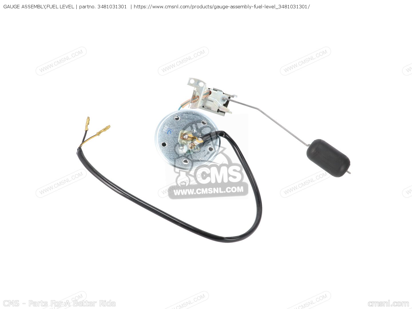 3481031301: GAUGE ASSEMBLY,FUEL LEVEL Suzuki - buy the 34810-31301 at CMSNL