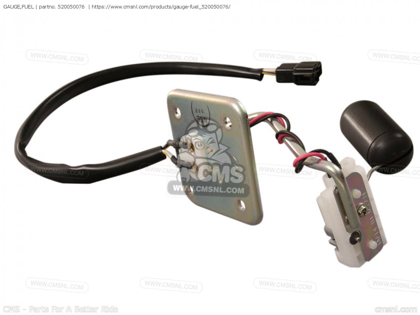 520050076: GAUGE,FUEL Kawasaki - buy the 52005-0076 at CMSNL