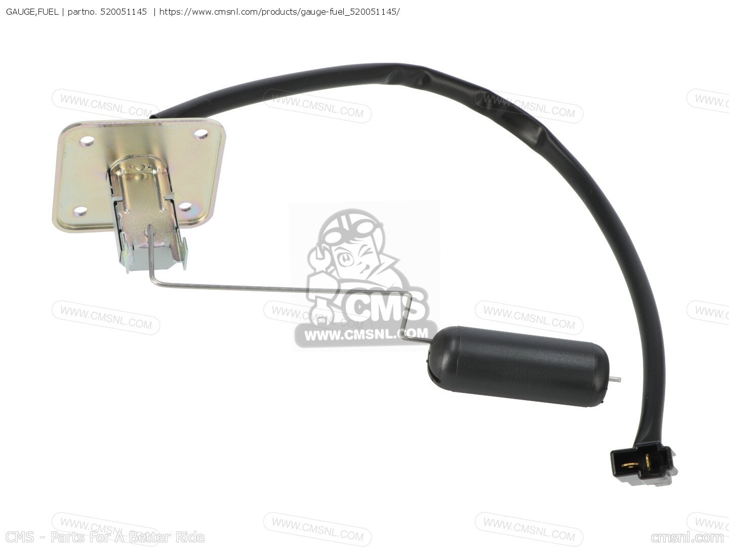 520051145: GAUGE,FUEL Kawasaki - buy the 52005-1145 at CMSNL