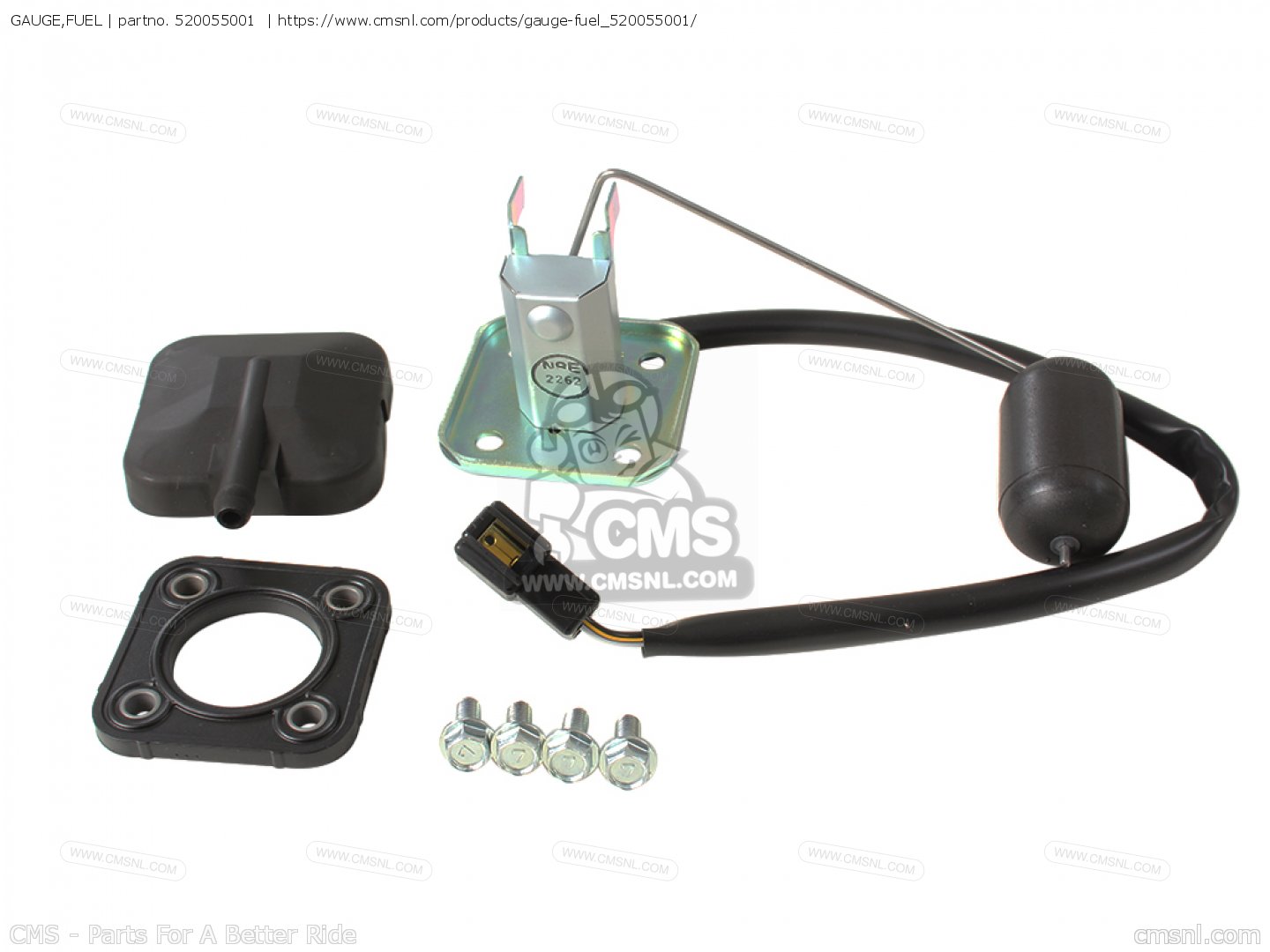 520055001: GAUGE,FUEL Kawasaki - buy the 52005-5001 at CMSNL