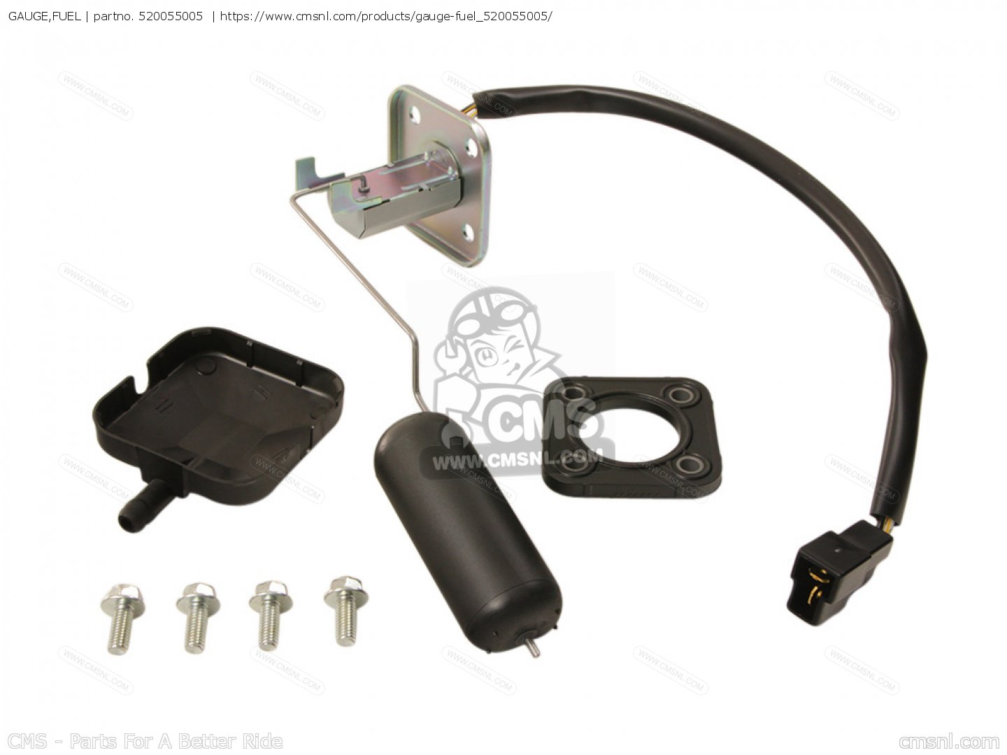 520055005: GAUGE,FUEL Kawasaki - buy the 52005-5005 at CMSNL