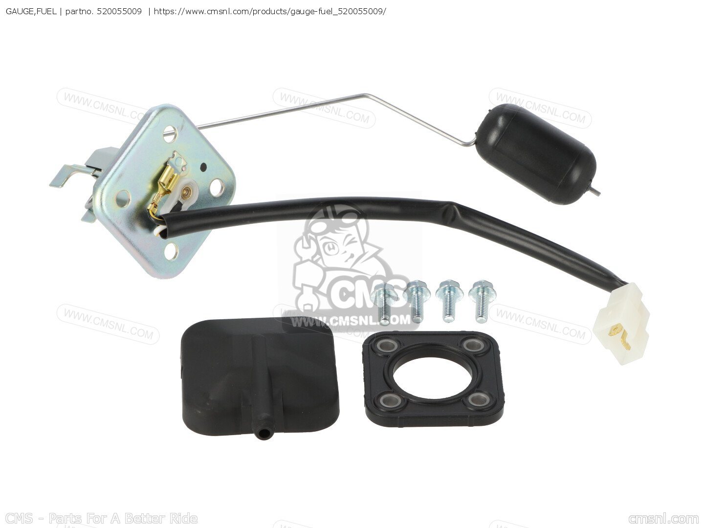 520055009: GAUGE,FUEL Kawasaki - buy the 52005-5009 at CMSNL