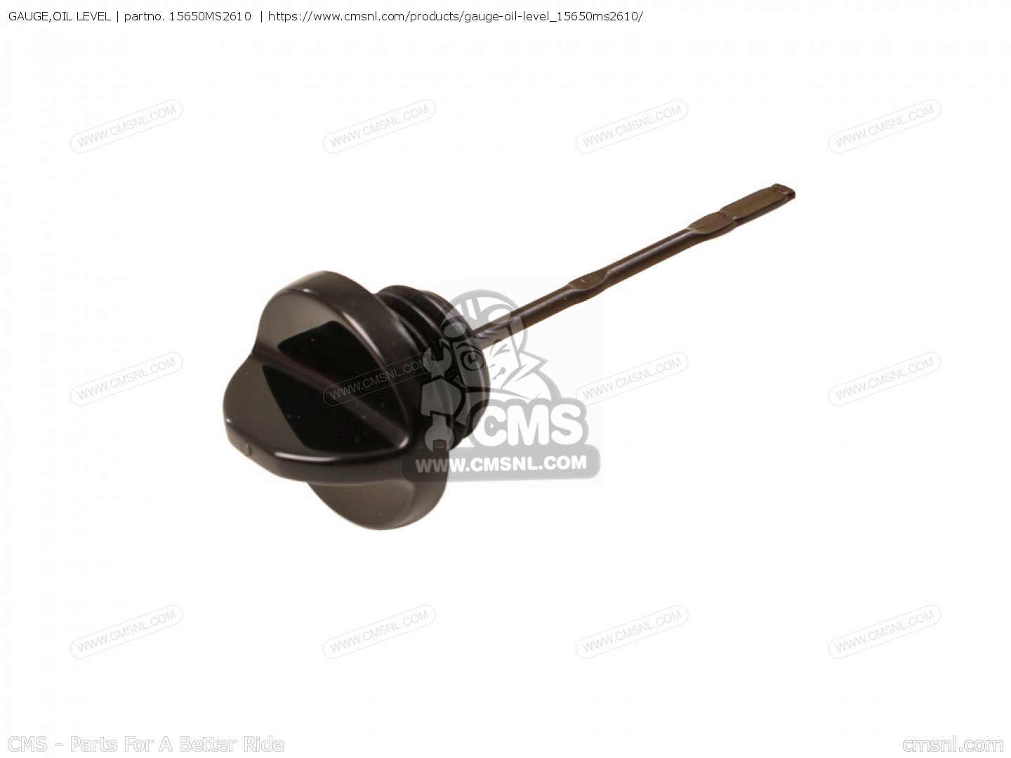 15650MS2610: GAUGE,OIL LEVEL Honda - buy the 15650-MS2-610 at CMSNL