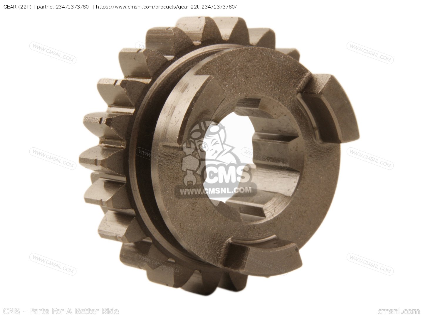 GEAR (22T) for MR175 ELSINORE 1977 USA - order at CMSNL