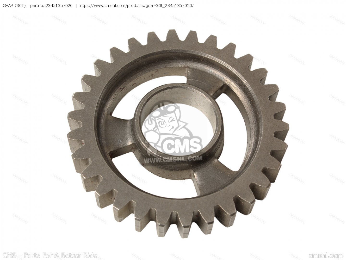 23451357020: Gear (30t) Honda - buy the 23451-357-020 at CMSNL
