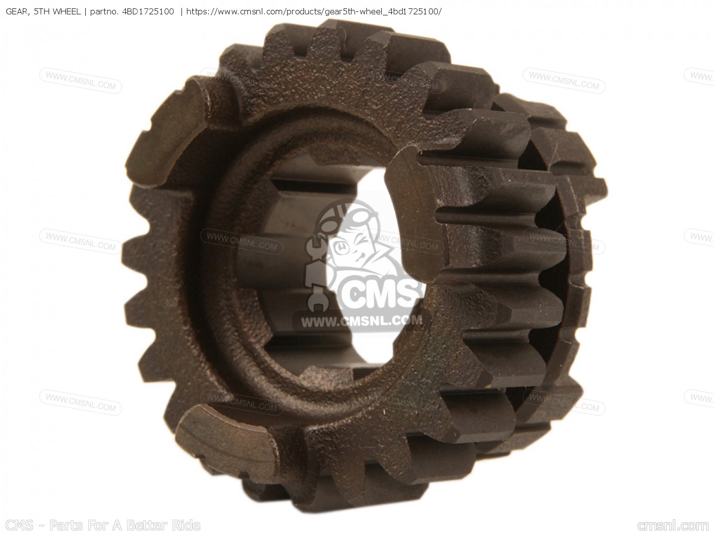 GEAR, 5TH WHEEL for Yamaha - order at CMSNL