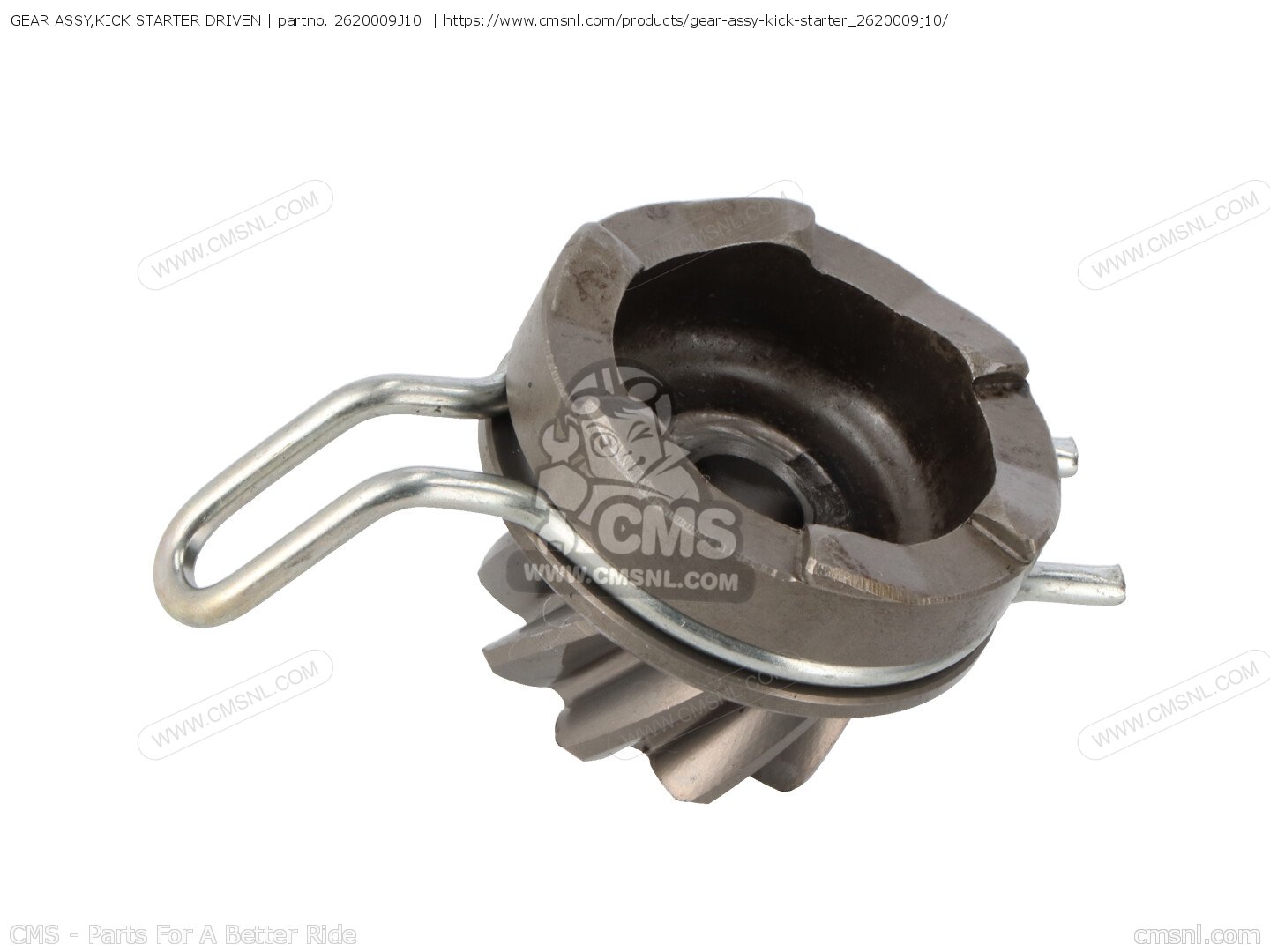 2620009J10: GEAR ASSY,KICK STARTER DRIVEN Suzuki - buy the 26200-09J10 ...