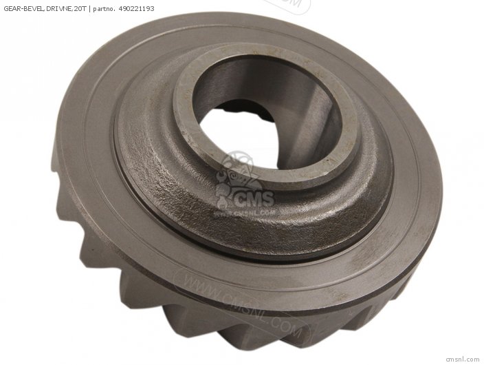 490221193: Gear-bevel,drivne,20t Kawasaki - buy the 49022-1193 at CMSNL