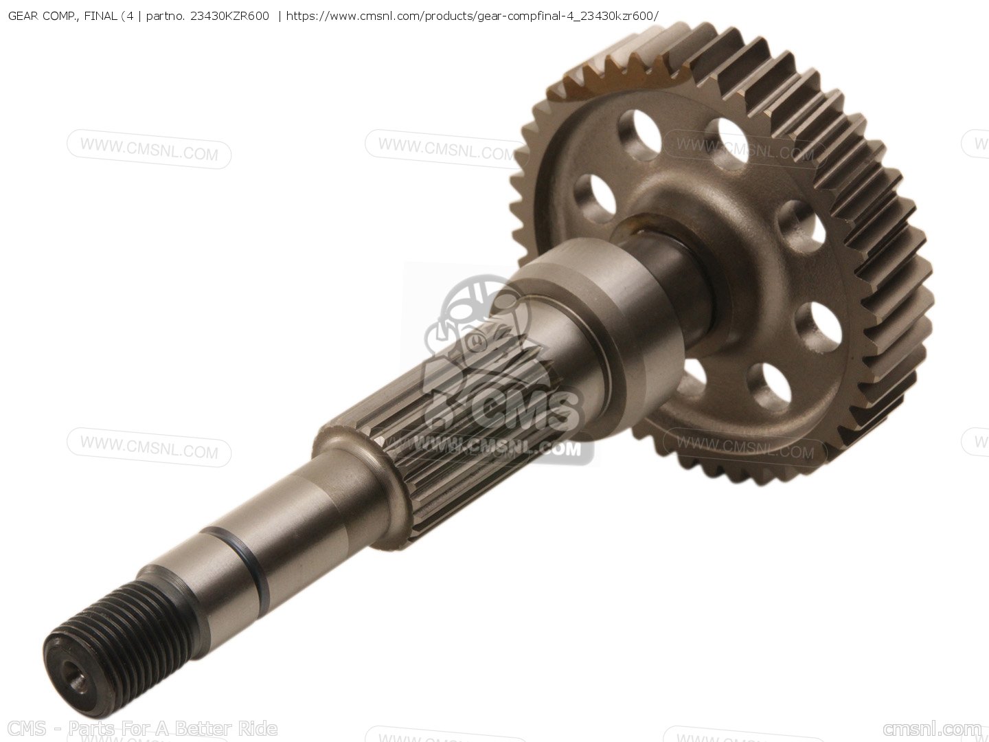 23430-KZR-600 Gear Comp,Final, 23430KZR600 Honda