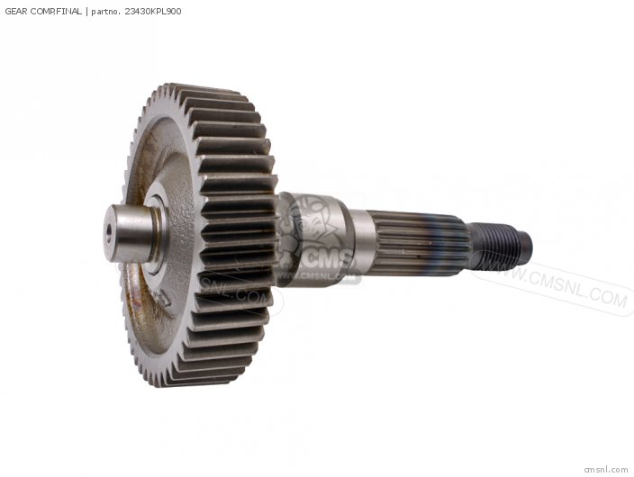 23430KPL900: GEAR COMP,FINAL Honda - buy the 23430-KPL-900 at CMSNL