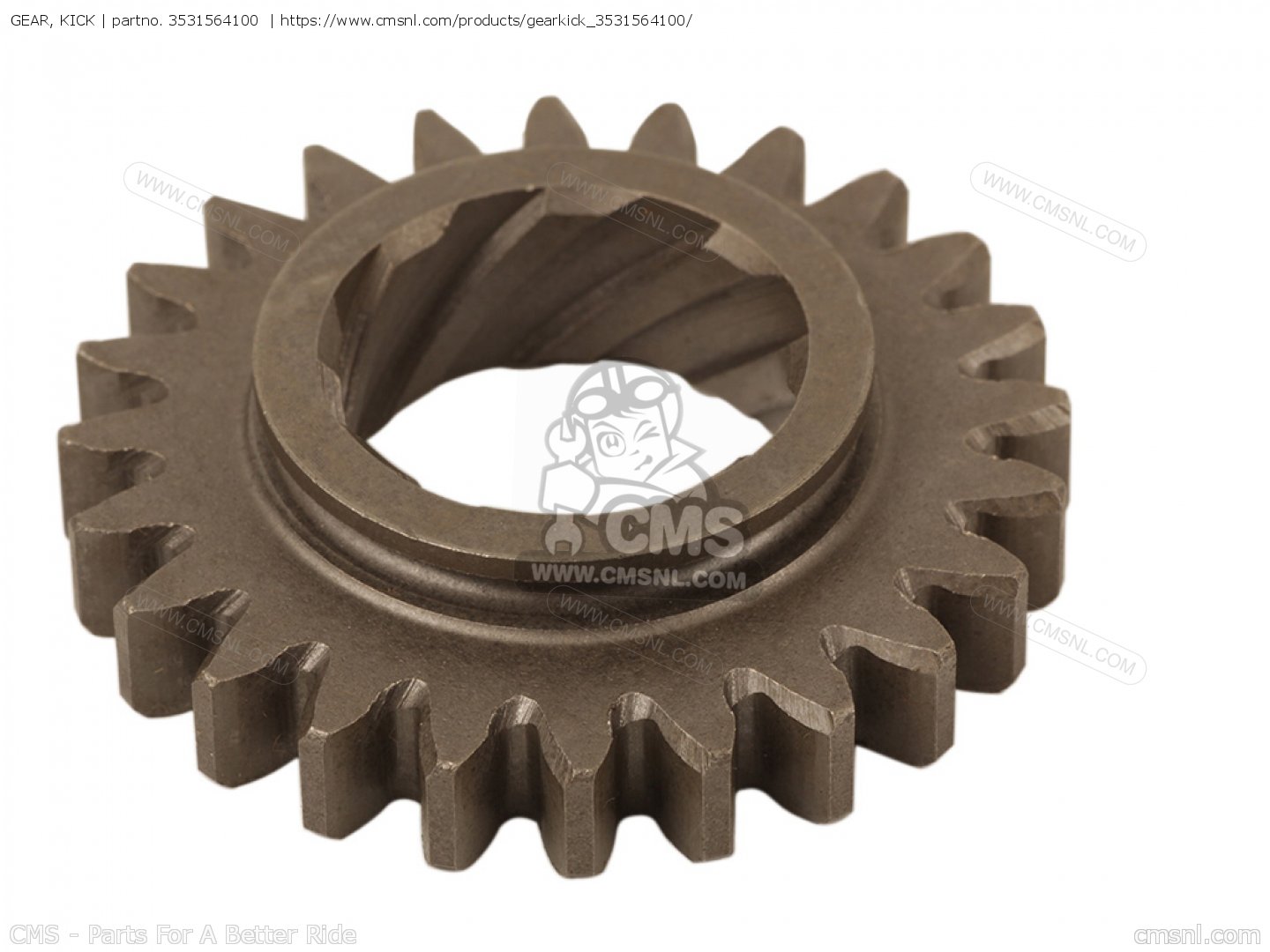 3531564100: GEAR, KICK Yamaha - buy the 353-15641-00-00 at CMSNL