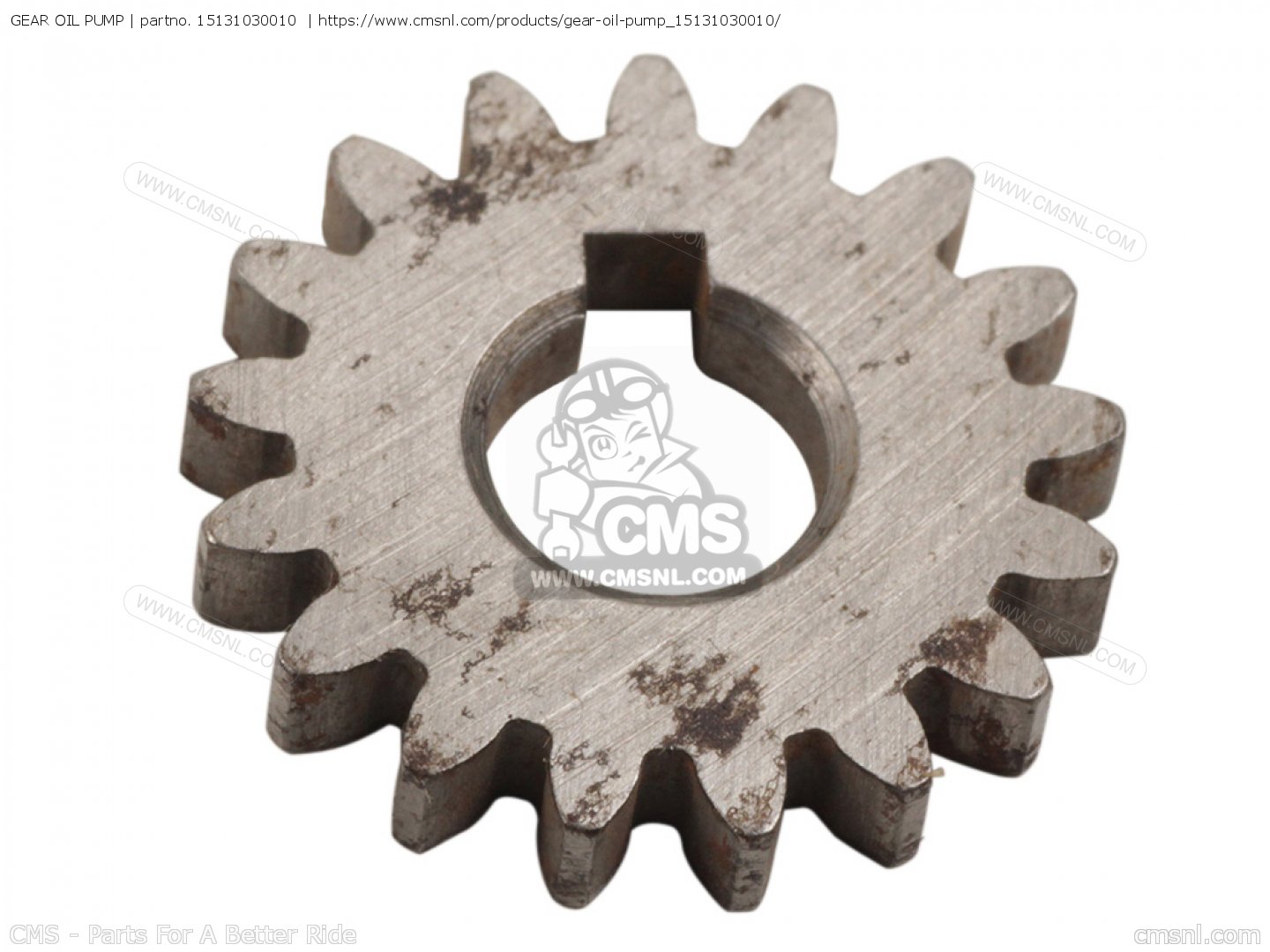 15131030010: GEAR OIL PUMP Honda - buy the 15131-030-010 at CMSNL