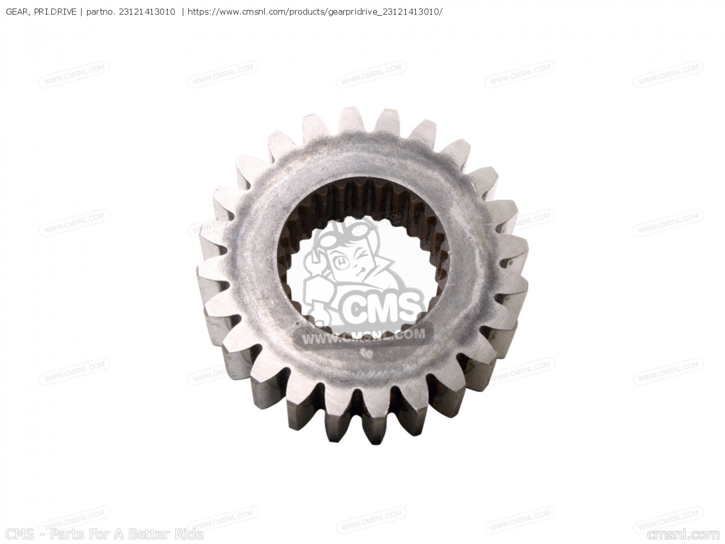 23121413010: GEAR, PRI.DRIVE Honda - buy the 23121-413-010 at CMSNL