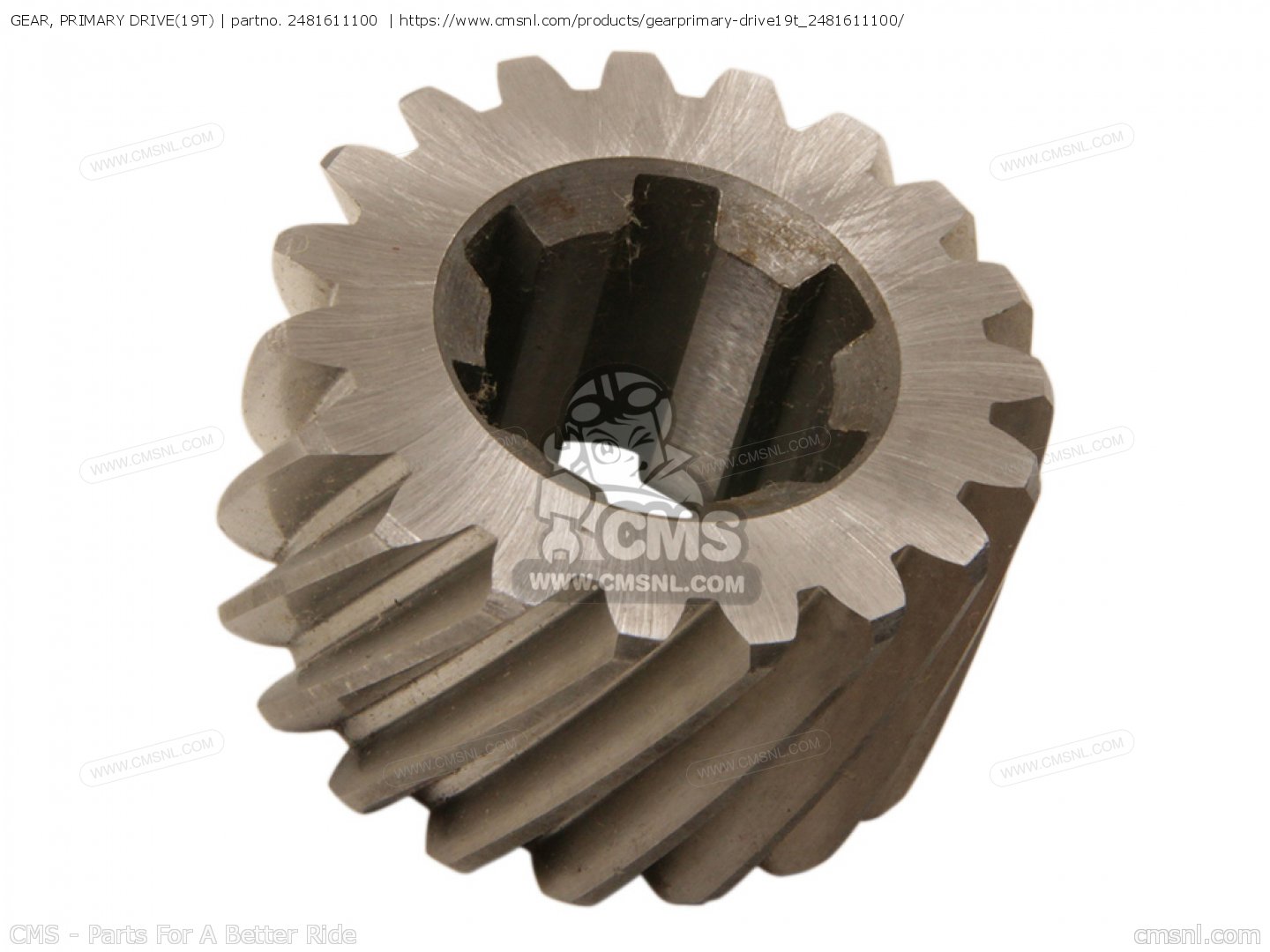 GEAR, PRIMARY DRIVE(19T) for Yamaha - order at CMSNL