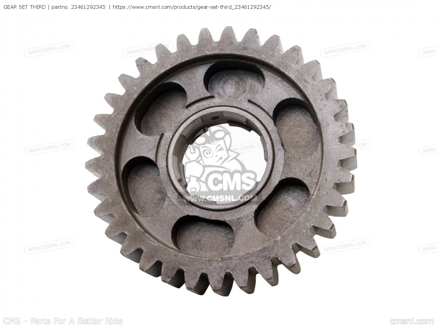 23461292345: GEAR SET THIRD Honda - buy the 23461-292-345 at CMSNL