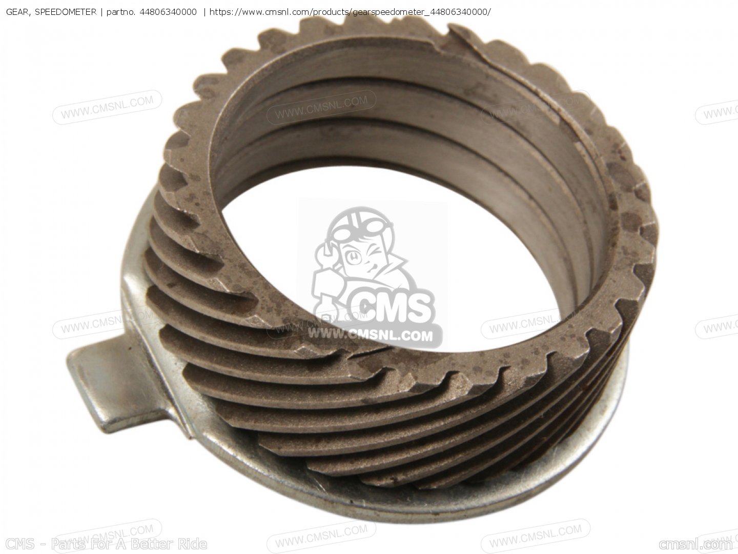 44806340000: GEAR, SPEEDOMETER Honda - buy the 44806-340-000 at CMSNL