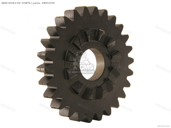 590510735: Gear-spur,kick Starte Kawasaki - buy the 59051-0735 at CMSNL