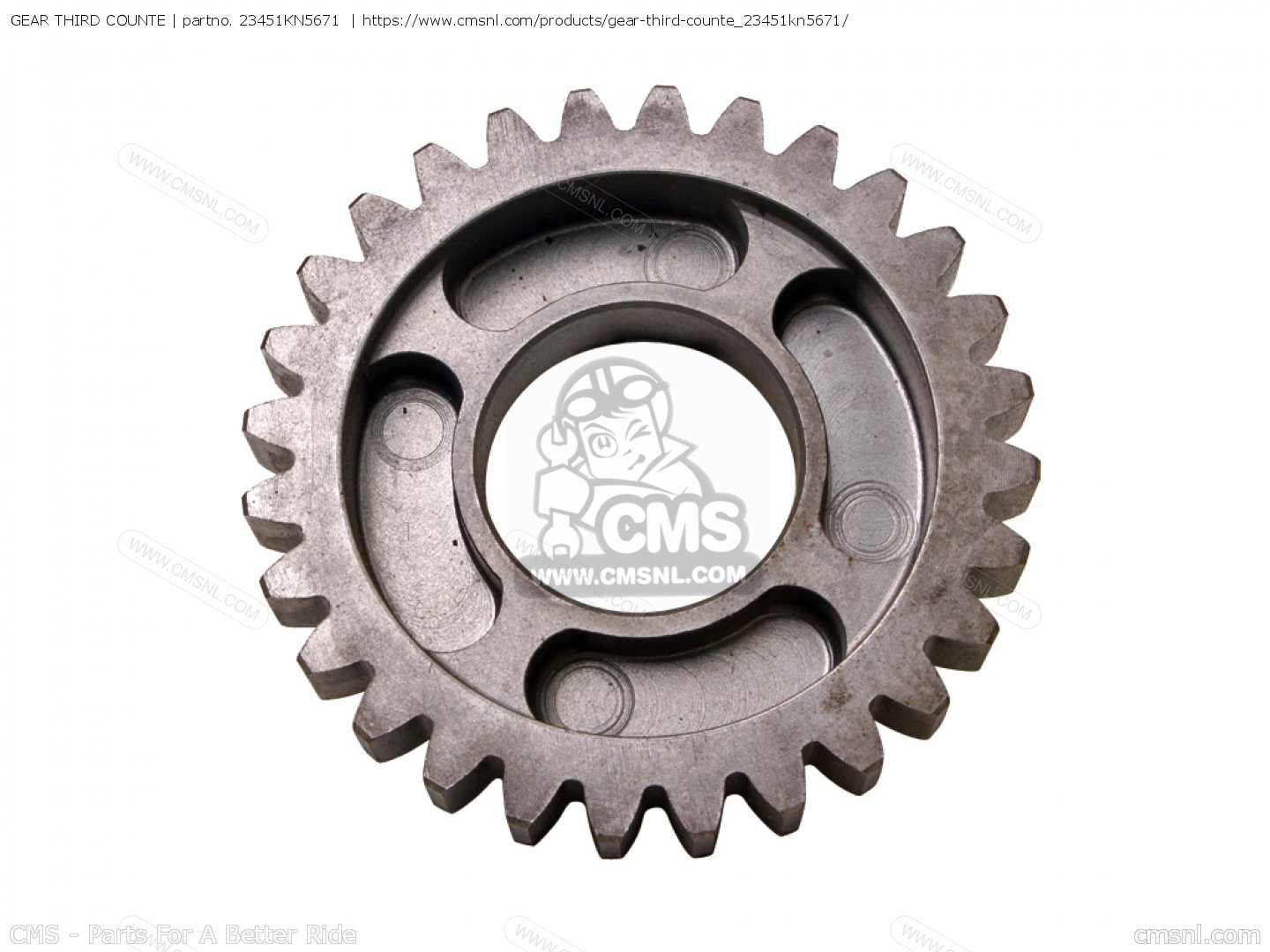 GEAR THIRD COUNTE for XR350R 1986 (G) - order at CMSNL