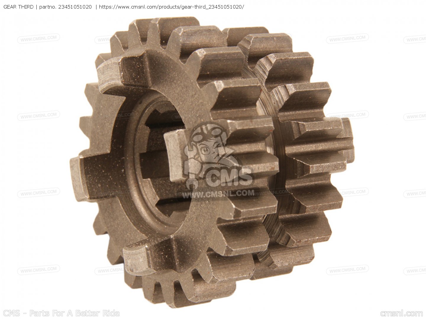 GEAR THIRD for SS50Z ENGLAND - order at CMSNL