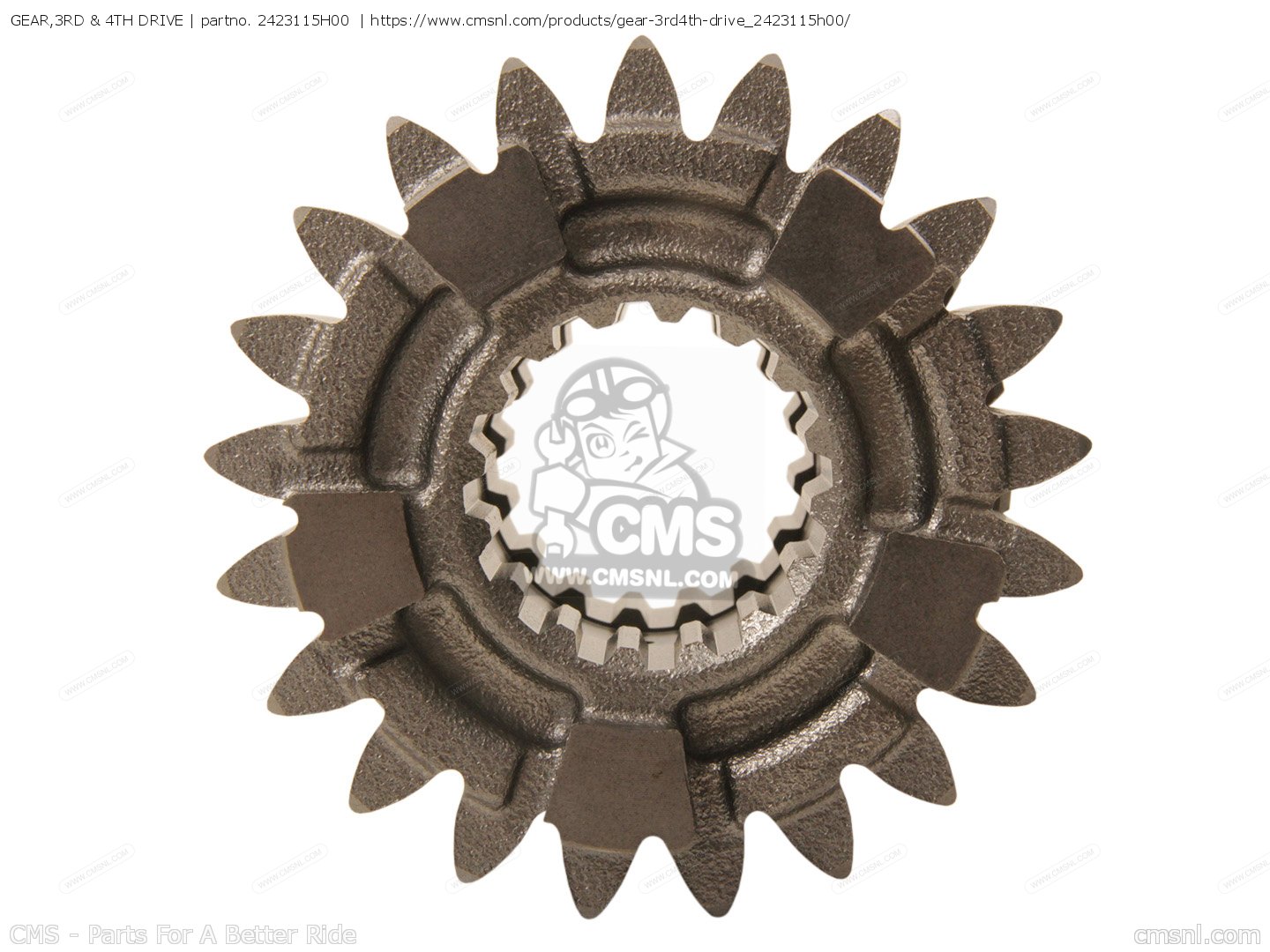 GEAR,3RD & 4TH DRIVE for Suzuki - order at CMSNL