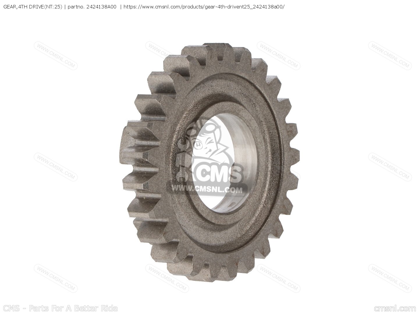 GEAR,4TH DRIVE(NT:25) for Suzuki - order at CMSNL