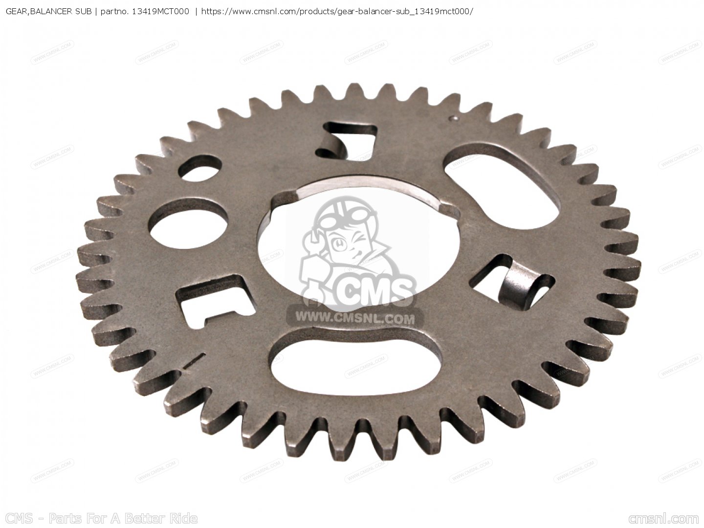 13419MCT000: Gear,balancer Sub Honda - buy the 13419-MCT-000 at CMSNL