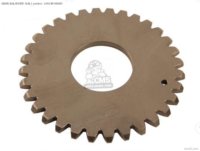 13419KN8000: GEAR,BALANCER SUB Honda - buy the 13419-KN8-000 at CMSNL