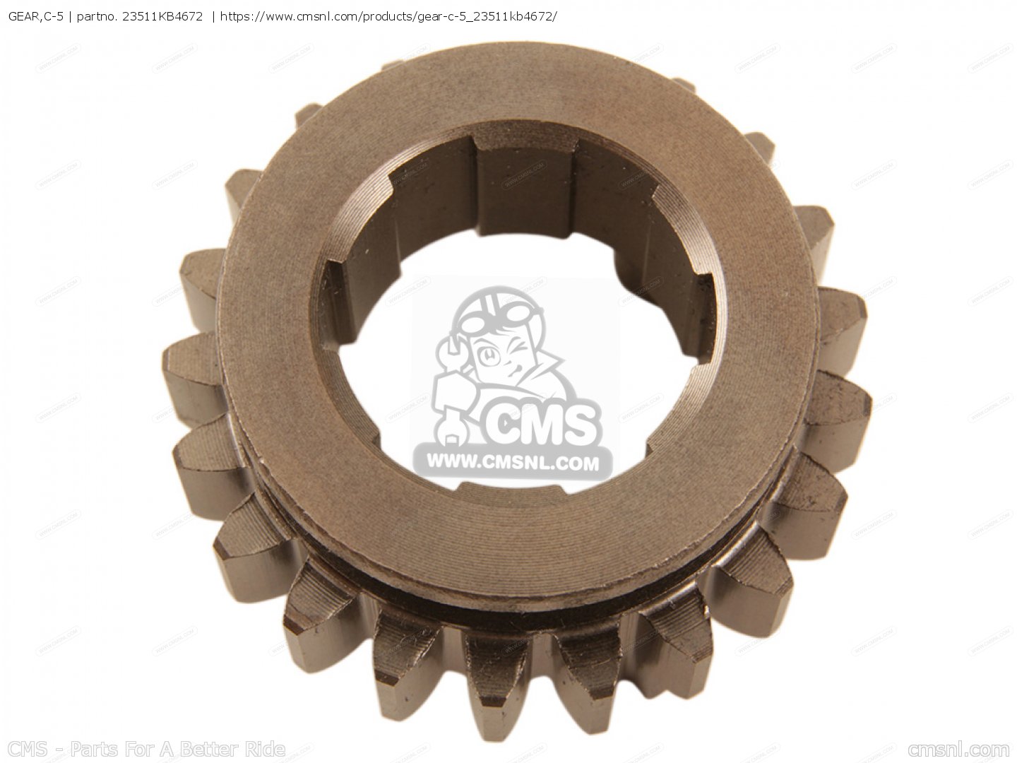 23511KB4672: GEAR,C-5 Honda - buy the 23511-KB4-672 at CMSNL