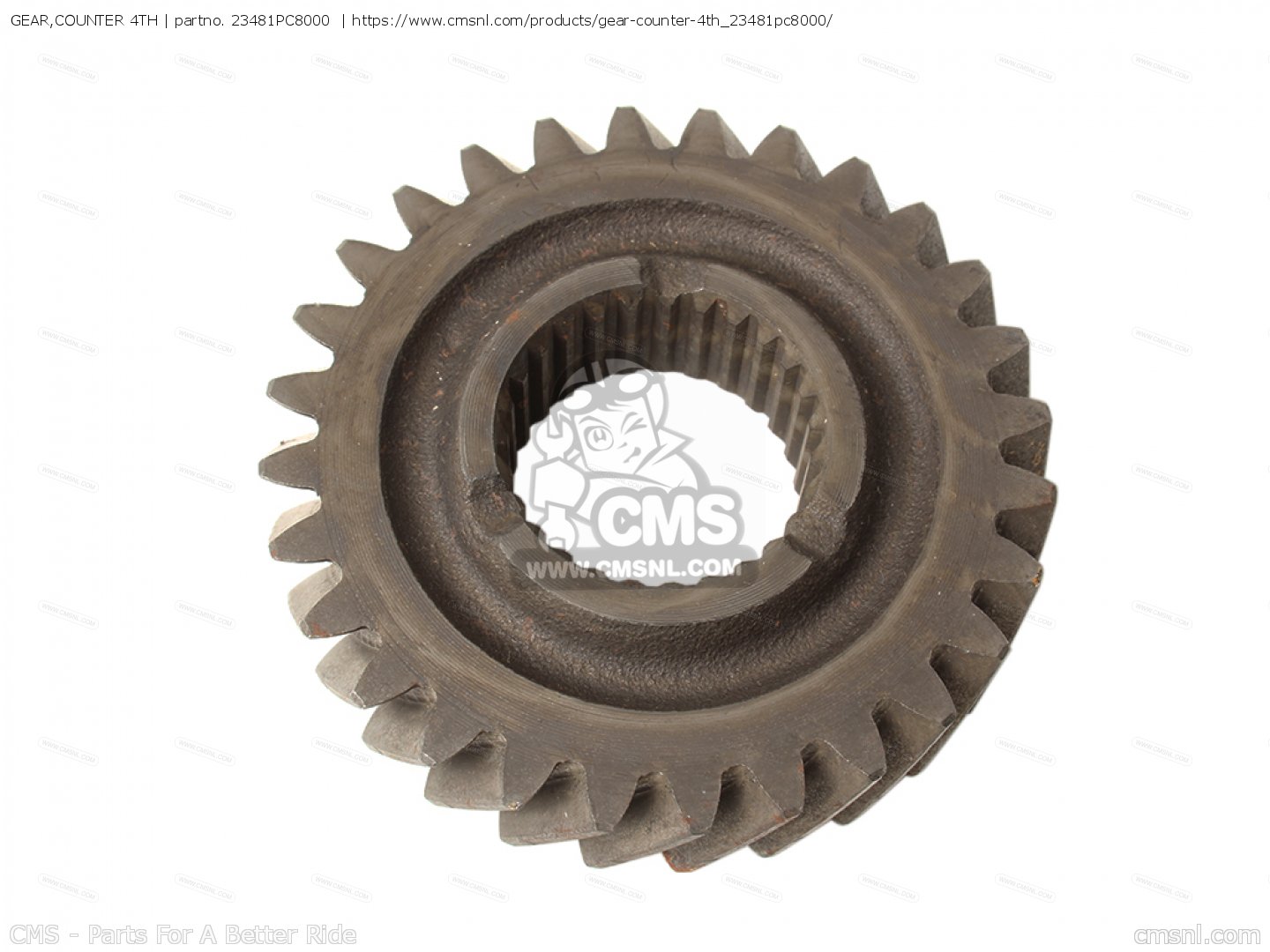 23481PC8000: Gear,counter 4th Honda - buy the 23481-PC8-000 at CMSNL