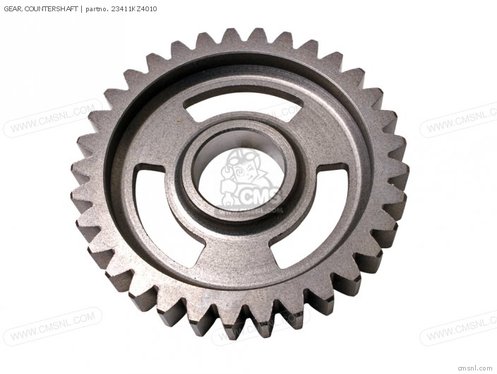 23411KZ4010: GEAR,COUNTERSHAFT Honda - buy the 23411-KZ4-010 at CMSNL