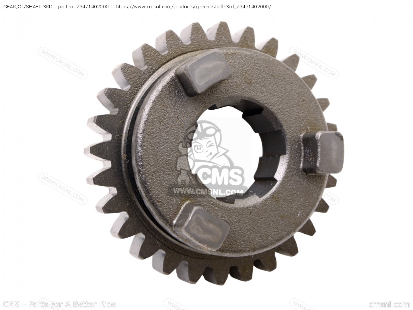 23471402000: GEAR,CT/SHAFT 3RD Honda - buy the 23471-402-000 at CMSNL
