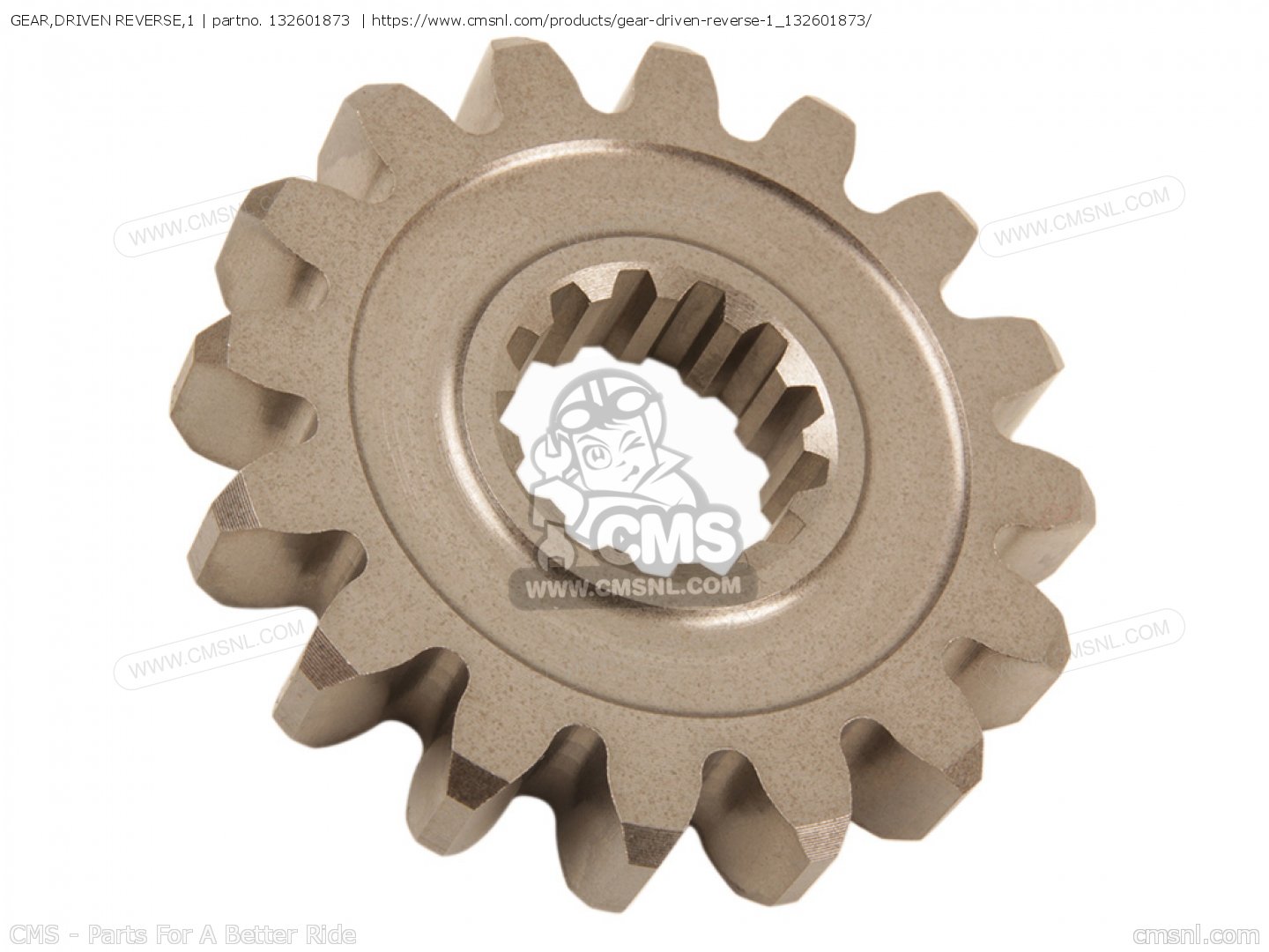 132601873: GEAR,DRIVEN REVERSE,1 Kawasaki - buy the 132601873 at CMSNL
