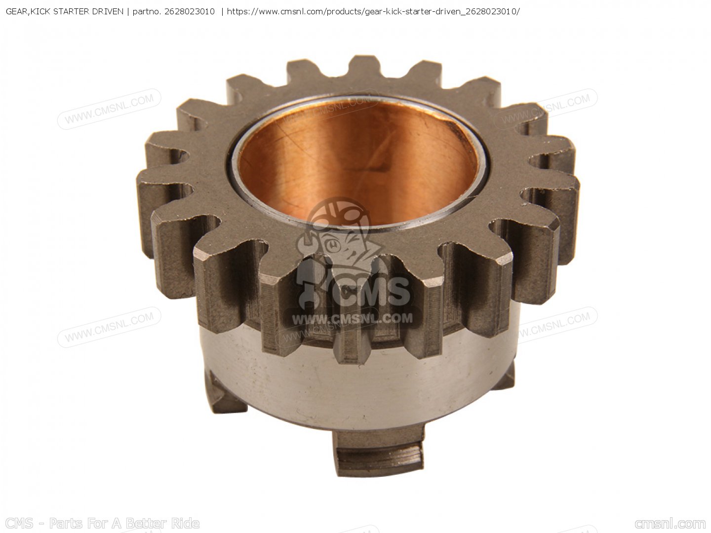 GEAR,KICK STARTER DRIVEN for Suzuki - order at CMSNL