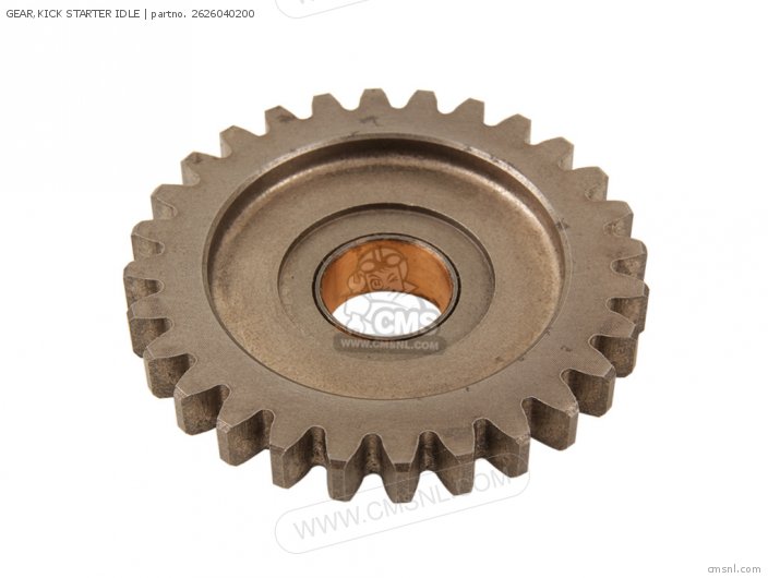 2626040200: GEAR,KICK STARTER IDLE Suzuki - buy the 26260-40200 at CMSNL