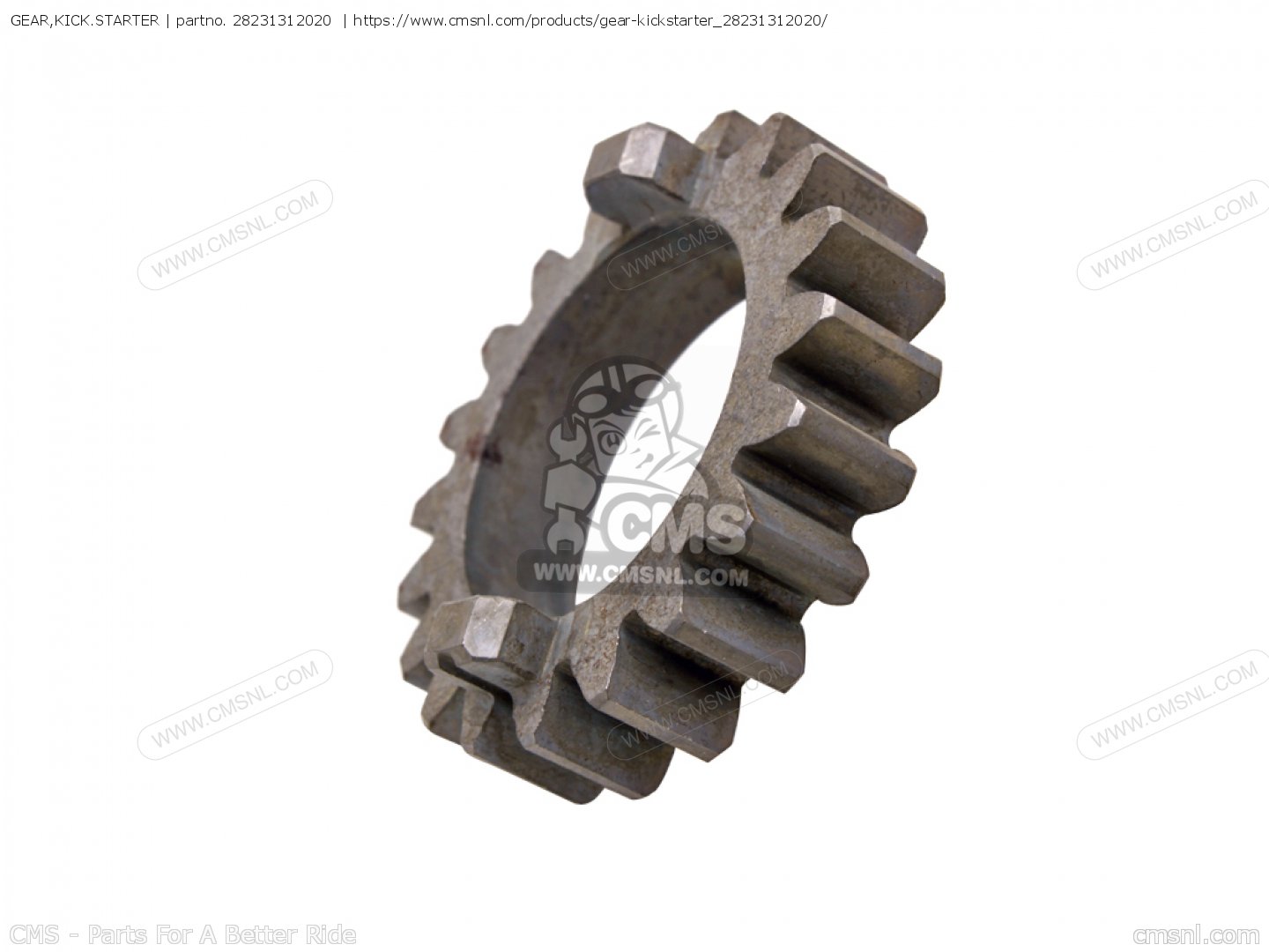 28231312020: GEAR,KICK.STARTER Honda - buy the 28231-312-020 at CMSNL